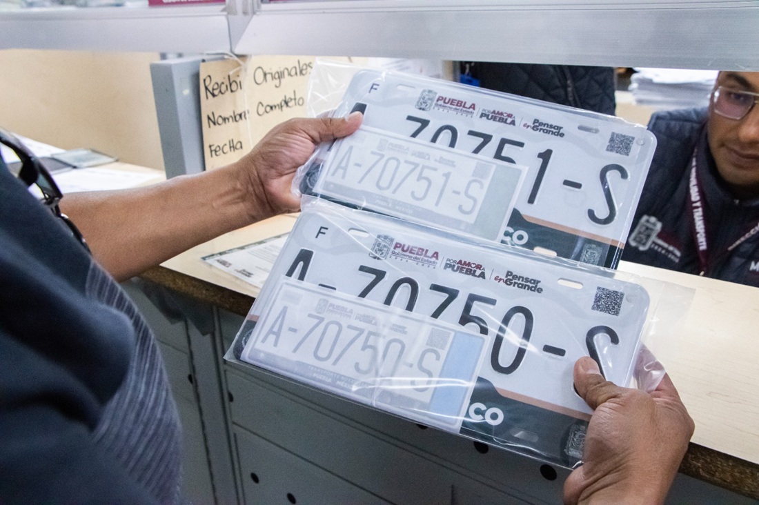 Estas placas en Puebla ya están obligadas a realizar la verificación ...