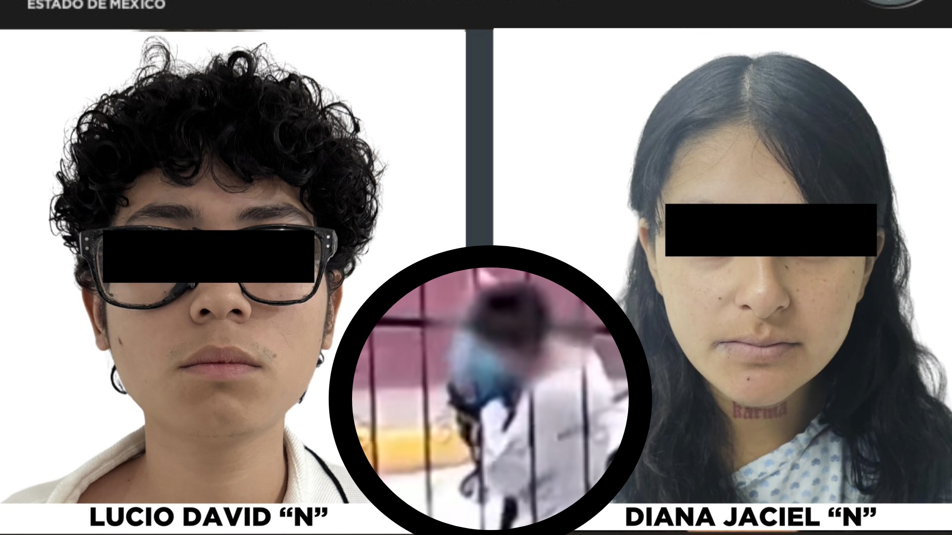 Caso de bebé abandonado en Tultitlán: Diana 'N' y Lucio 'N', padres del recién nacido, están en ...