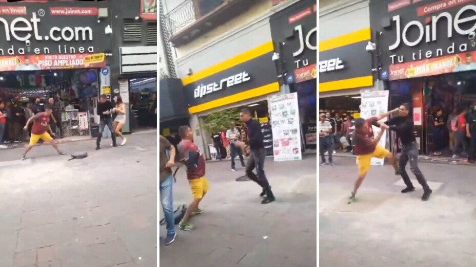 VIDEO: Así fue la pelea de Alex Marín en la calle con un hombre que lo ...