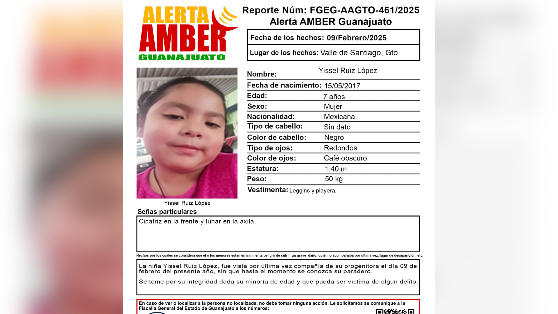 Desaparecidos Guanajuato: ¿Quién es Yissel Ruiz López y qué se sabe de ...