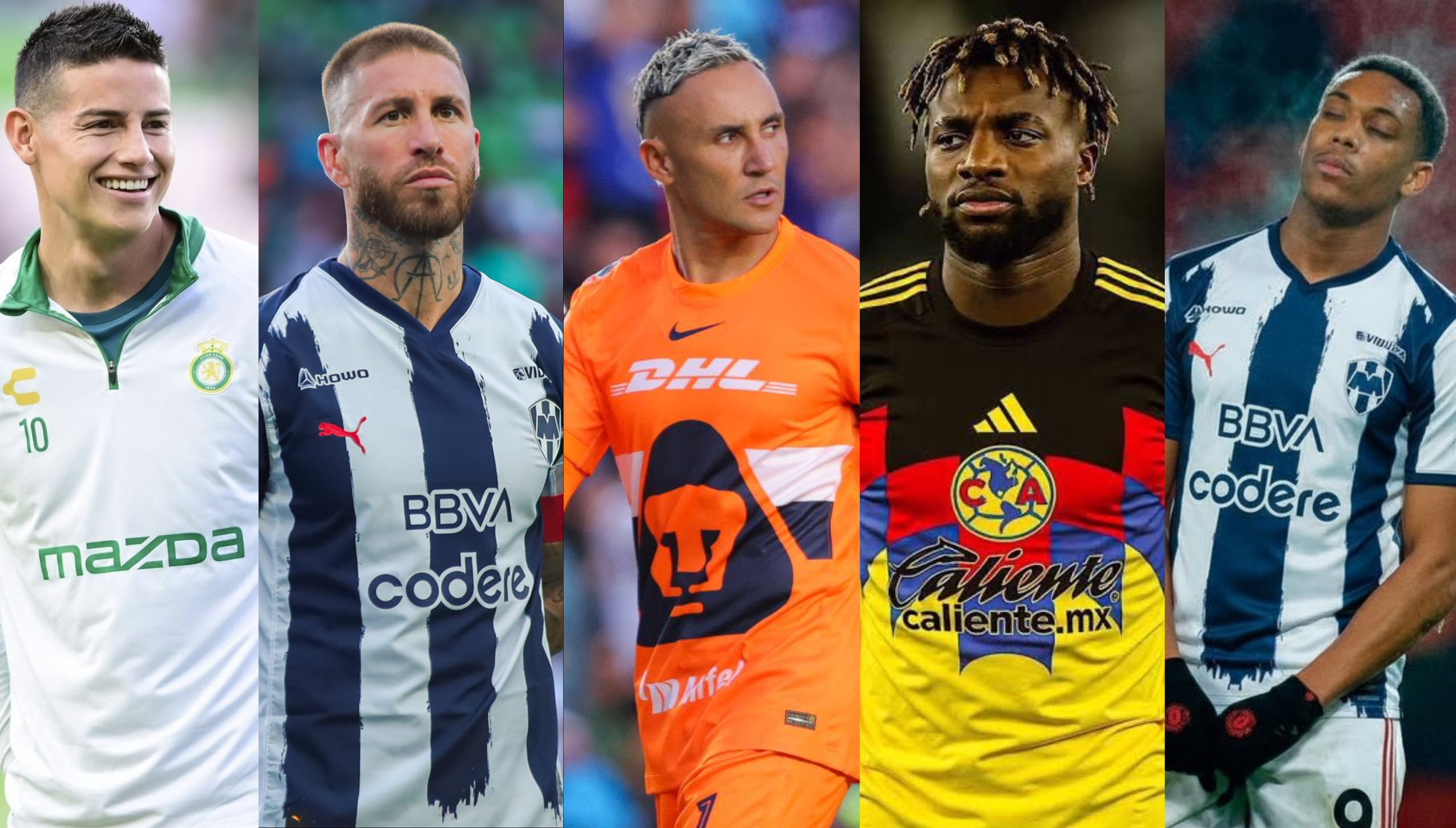 Los BOMBAZOS de lujo que ponen a la Liga MX en la élite del fútbol