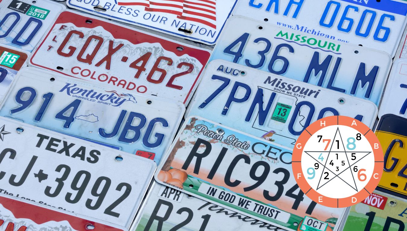 Numerología: ¿Qué dicen de ti los números de la placa de tu auto?