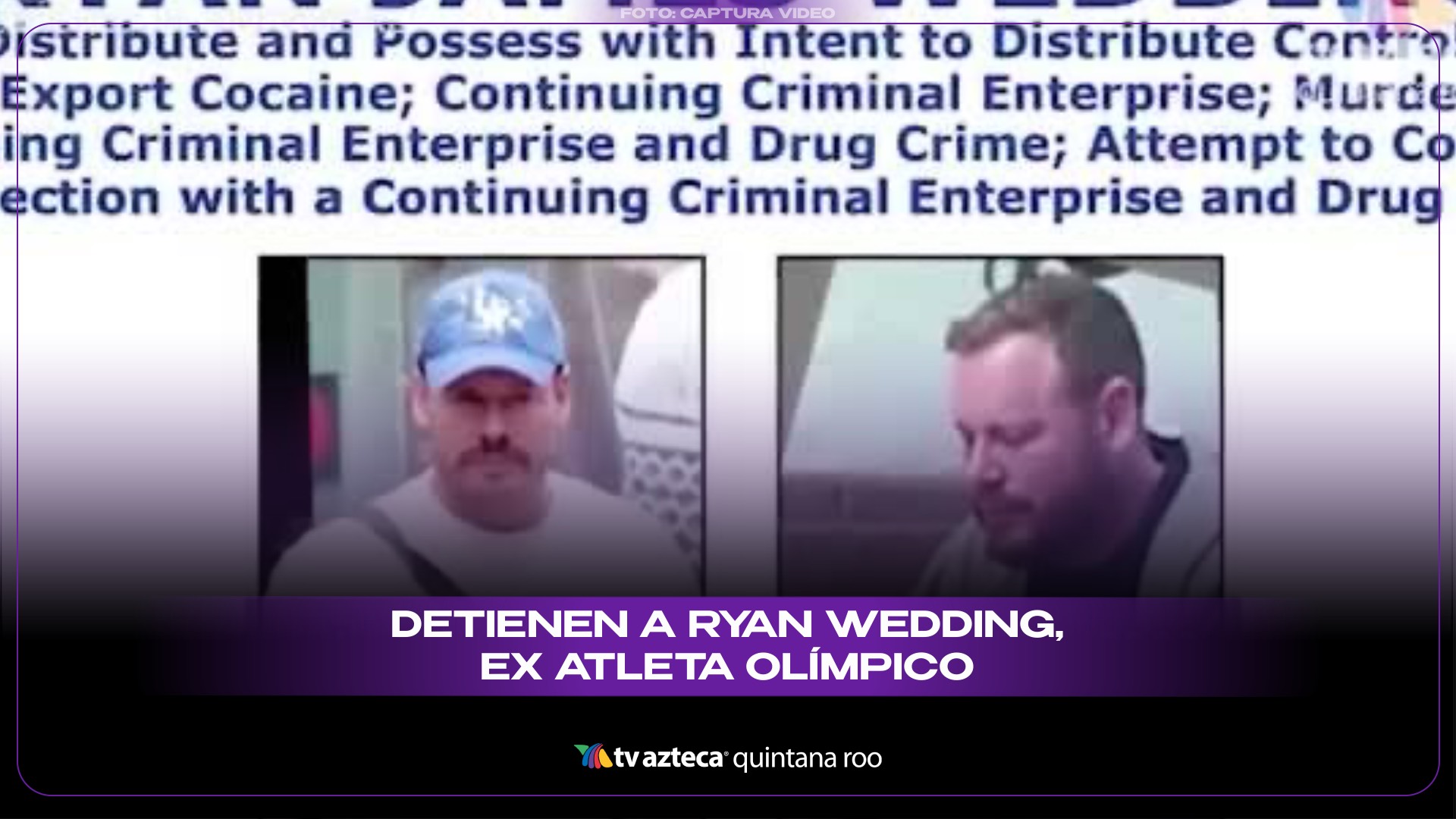 Detienen a Ryan Wedding, ex atleta olímpico: ¿Cuál fue la razón?