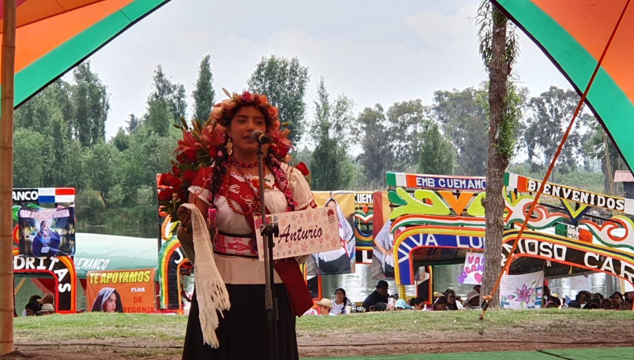 Celebración De La Flor Más Bella Del Ejido 2024 En Xochimilco