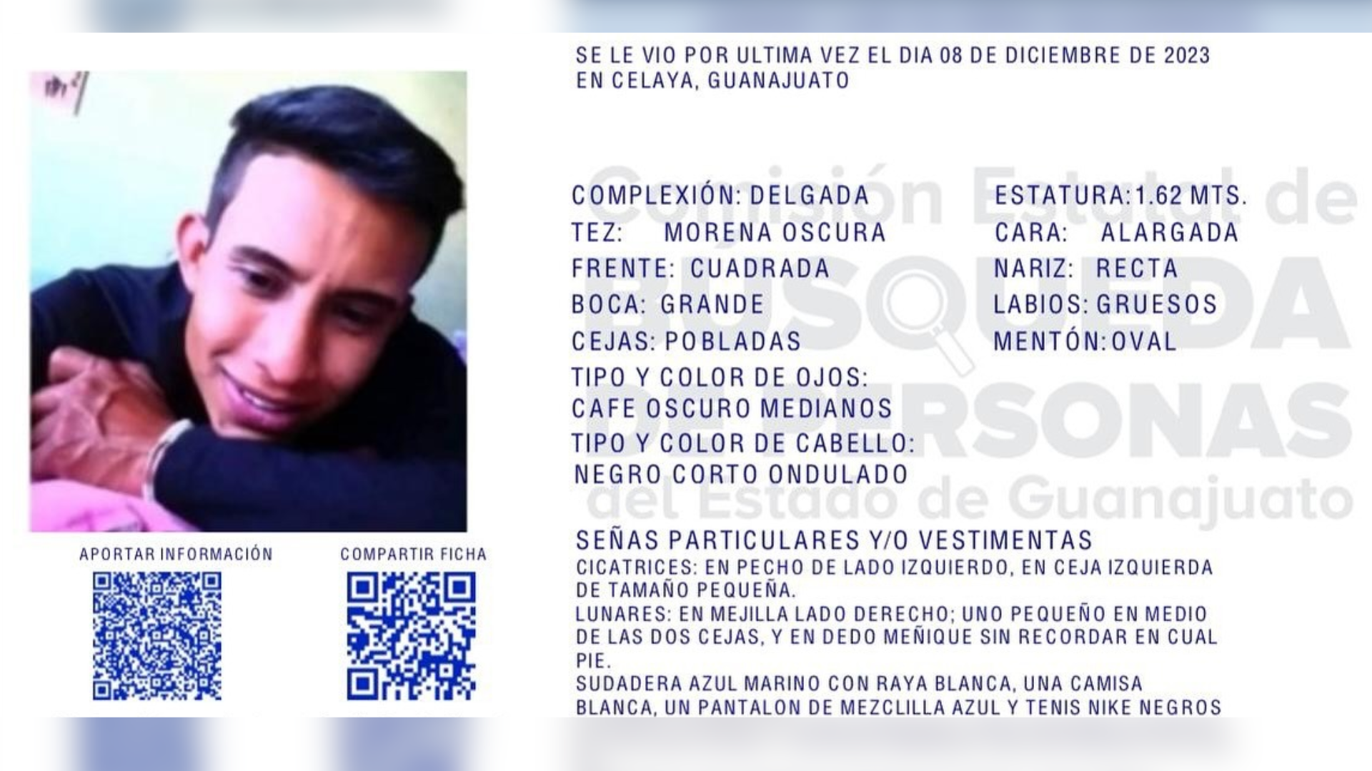 Desaparecidos en Guanajuato: ¿Quién es Jorge Luis Olvera Navarrete y qué sabemos de su ...