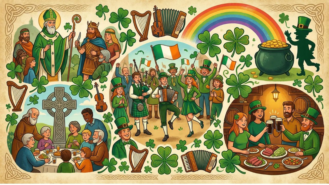 ¿Qué es el Día de San Patricio 2026? Significado, costumbres y cómo se ...