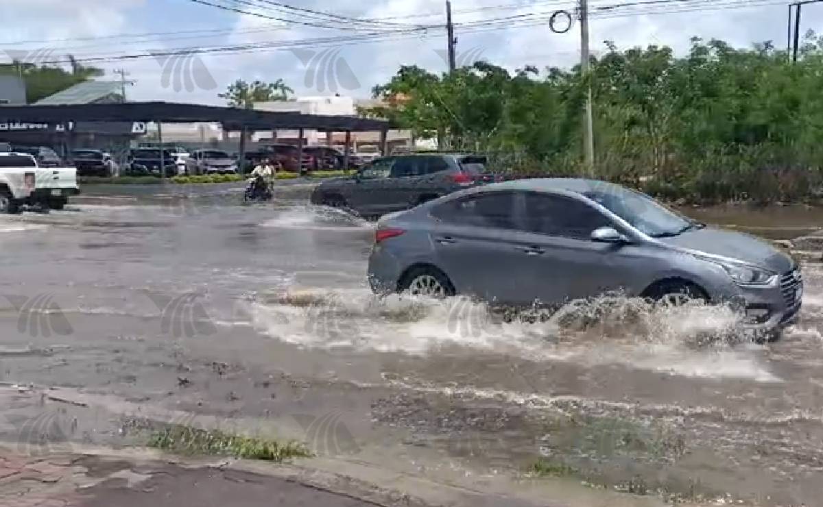 Lluvias en Mérida dejan INUNDACIONES en estas zonas de la capital