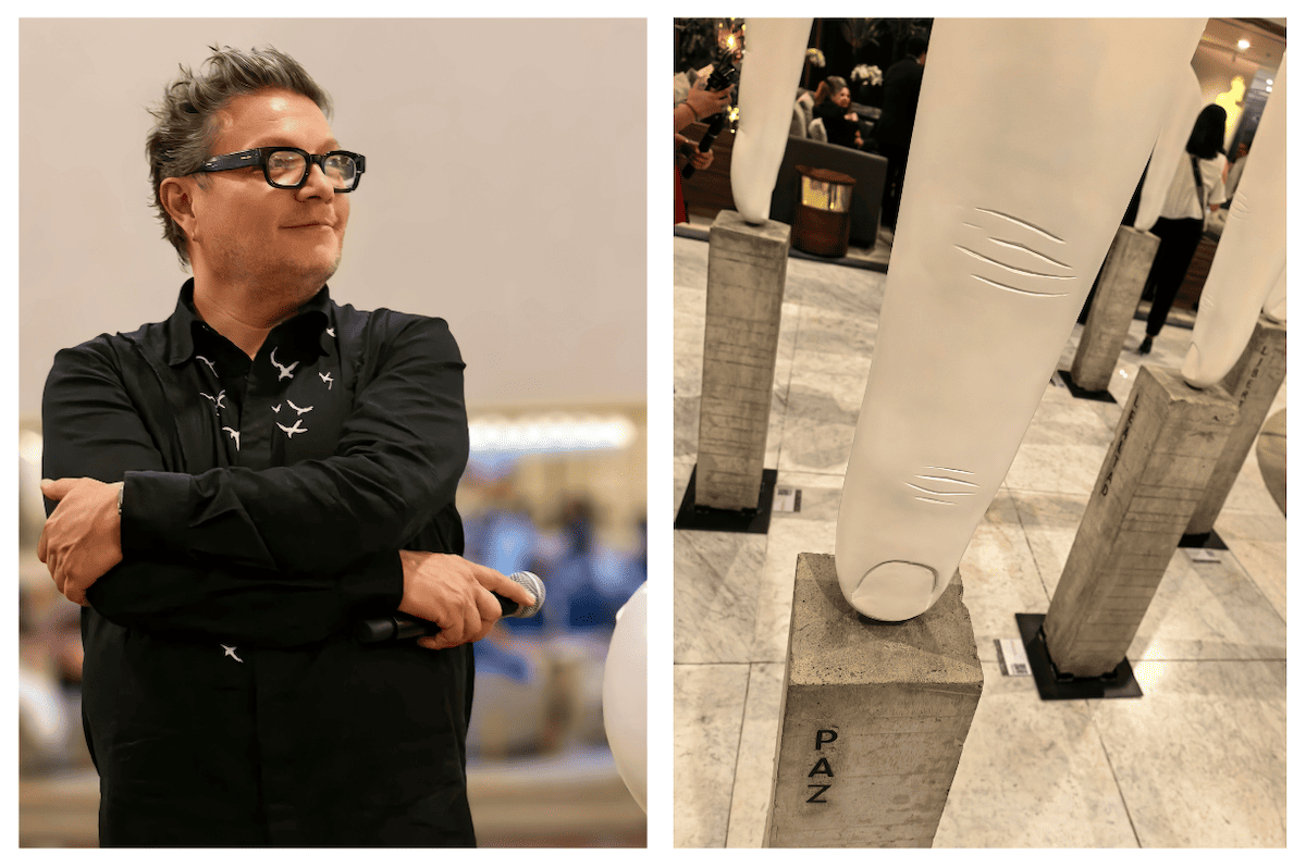 Exposición 'Respuestas Interiores' de Rivelino en CDMX