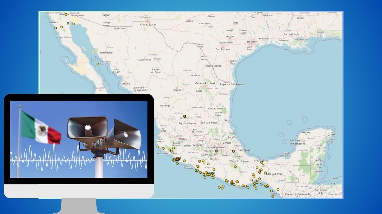 ¿Cuántos sismos se han reportado en la primera semana de enero de 2025 en México?