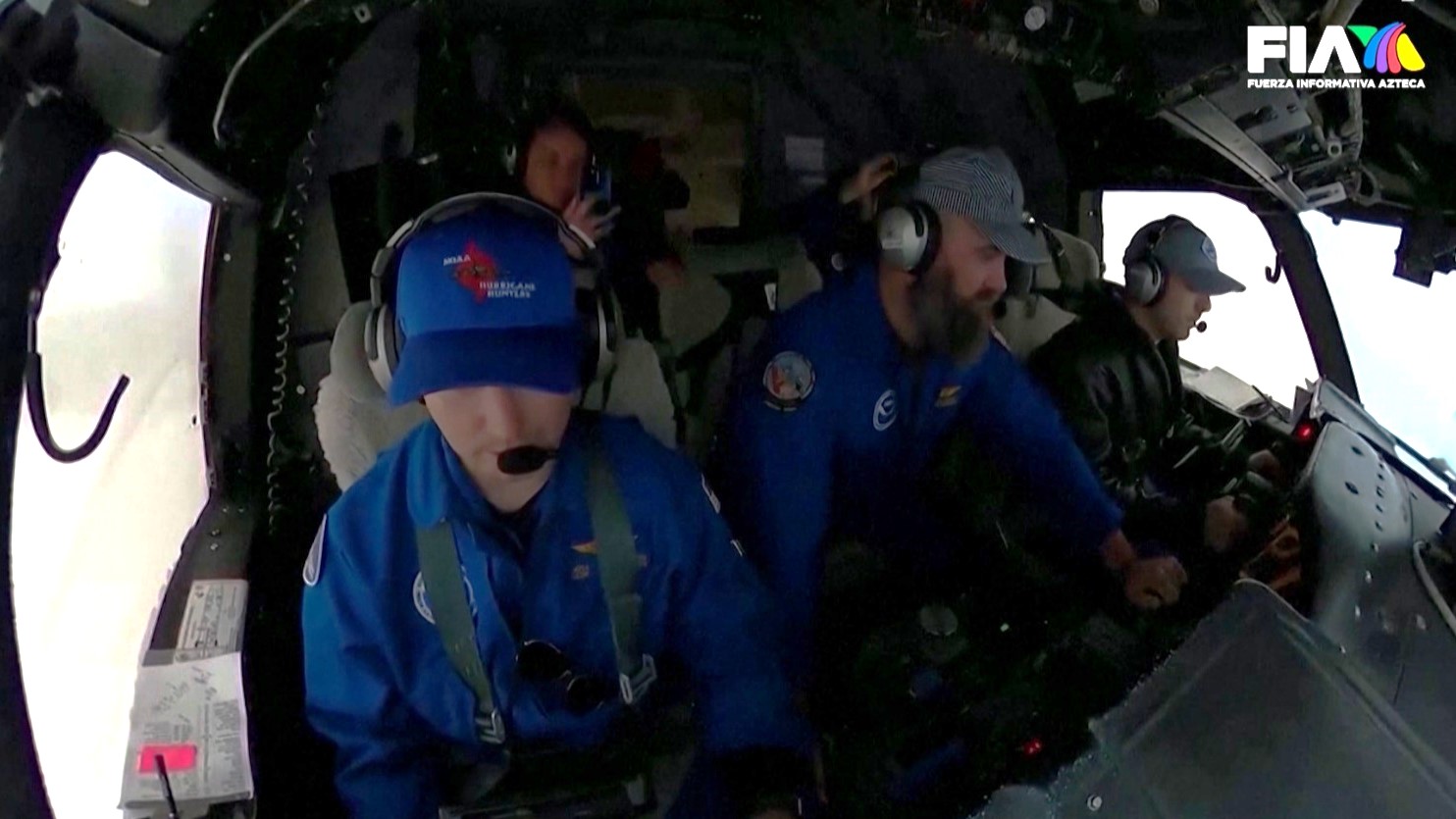 Cazahuracanes desafía al poderoso huracán "Milton", así funcionan estas ...