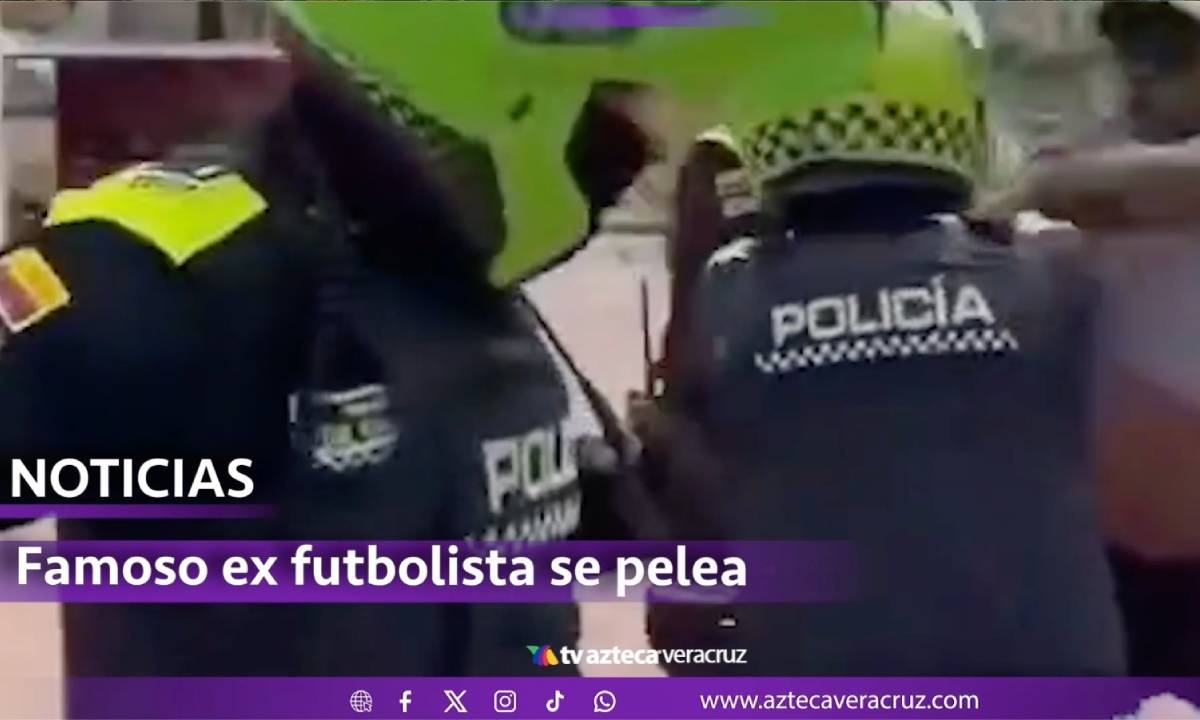 Exfutbolista Jamerson Rentería se pelea con policías en Colombia