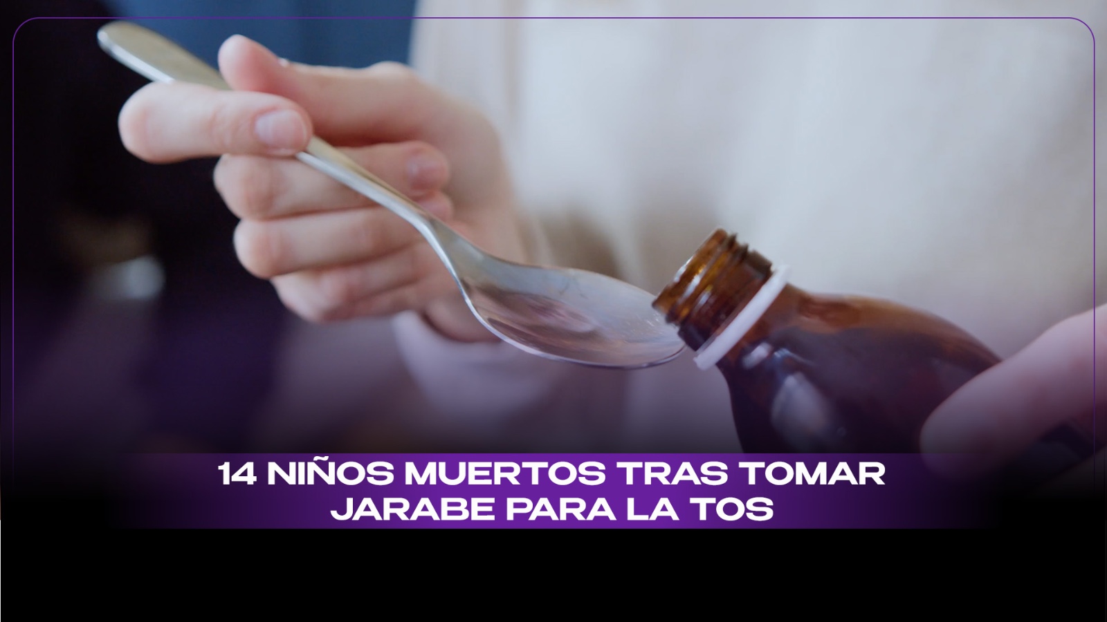 14 niños mueren en La India tras tomar jarabe para la tos