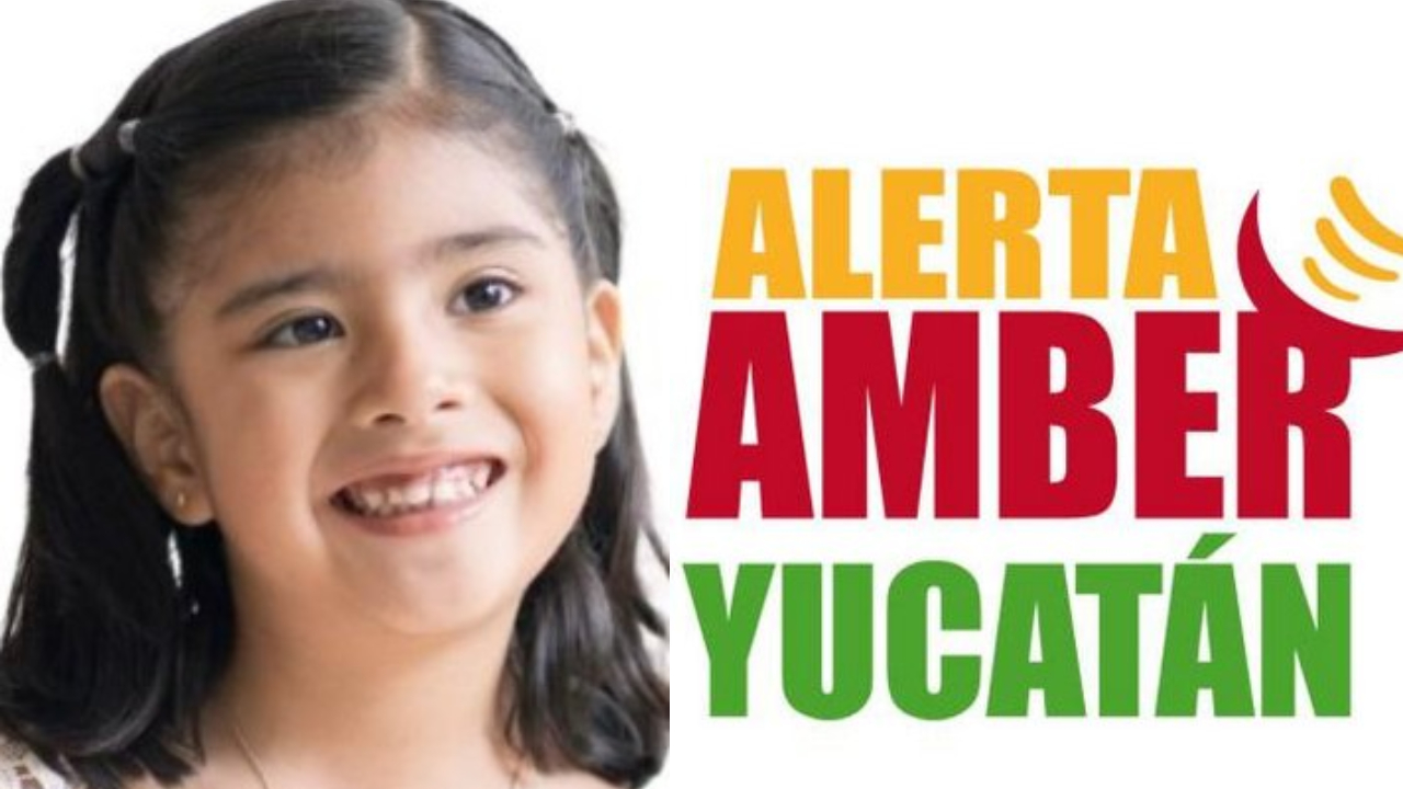 ALERTA AMBER Yucatán: Buscan a la menor Lucía Estrada Contreras en Mérida