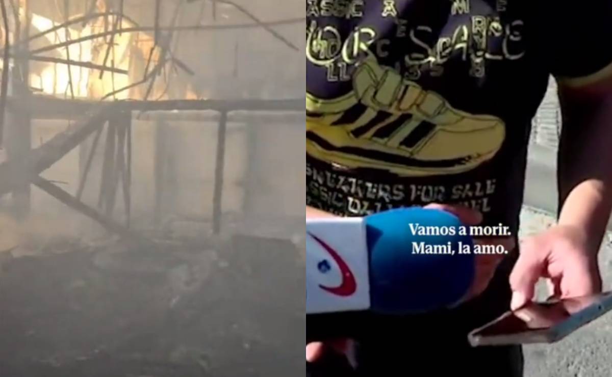 Joven manda audio despidiéndose de su madre tras INCENDIO en discoteca ...