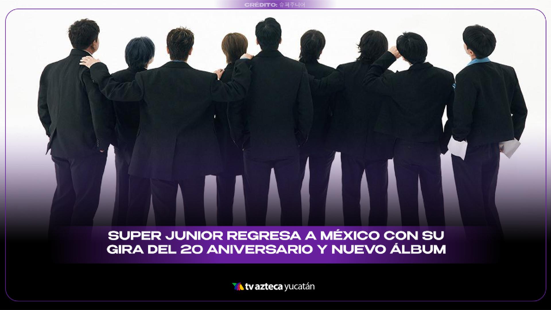 Super Junior en México 2025: fechas, preventa y nuevo disco por su 20 aniversario