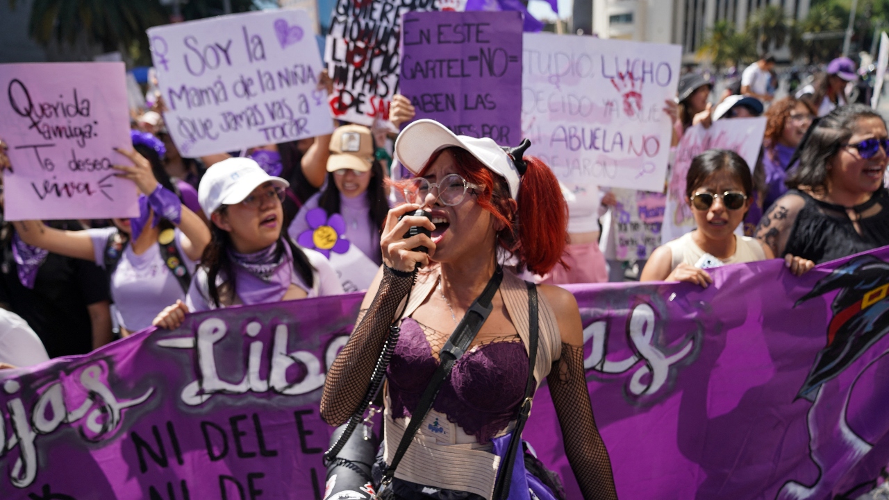 VIDEO: Así se vivió el 8M 2024 alrededor del mundo, donde mujeres ...