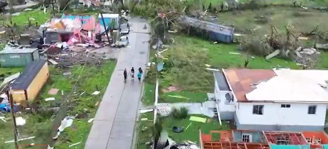 Huracán Beryl: así ha dejado a Carriacou en Granada a su paso