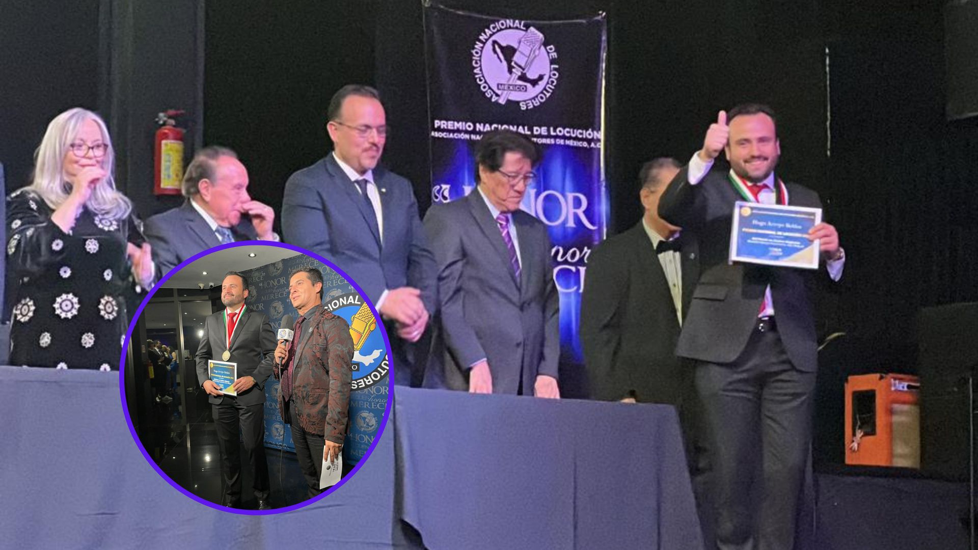 Hugo Arroyo Robles director de Tv Azteca Sinaloa recibe Premio Nacional ...
