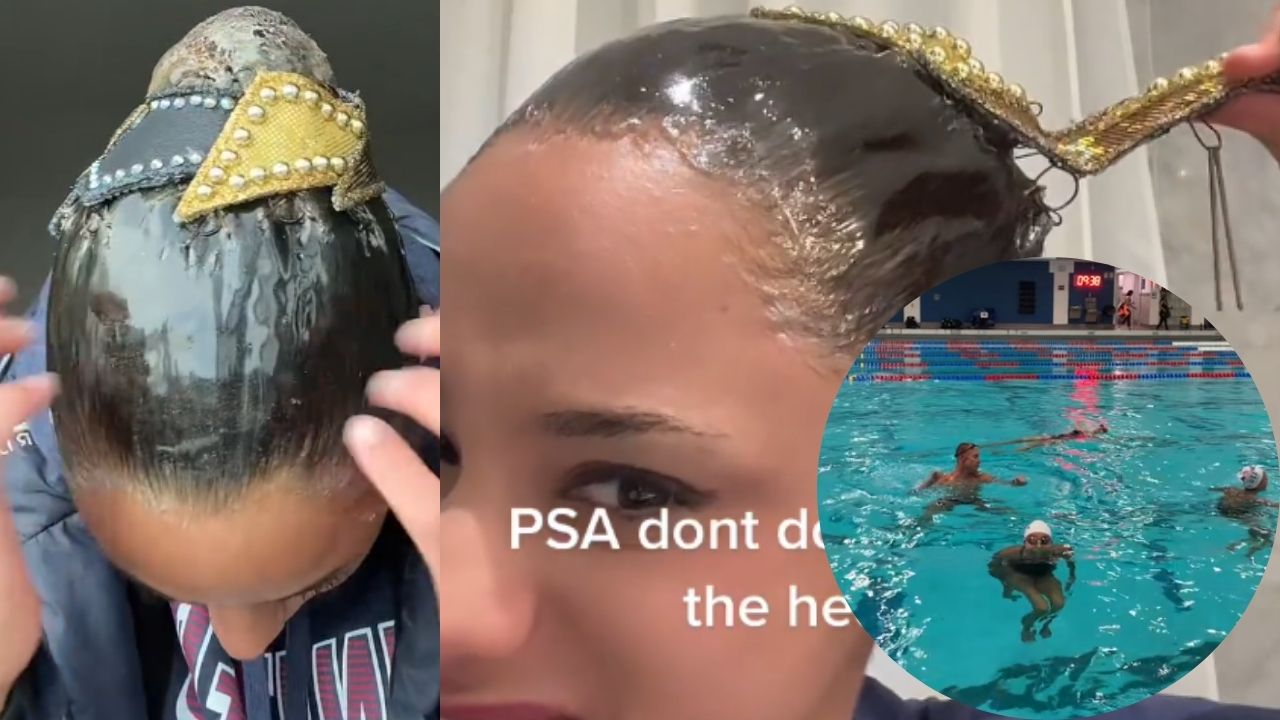 Peinado de nado sincronizado: Esta es la fuerte mezcla que usan🏊🏼‍♀️🏊🏼‍♀️