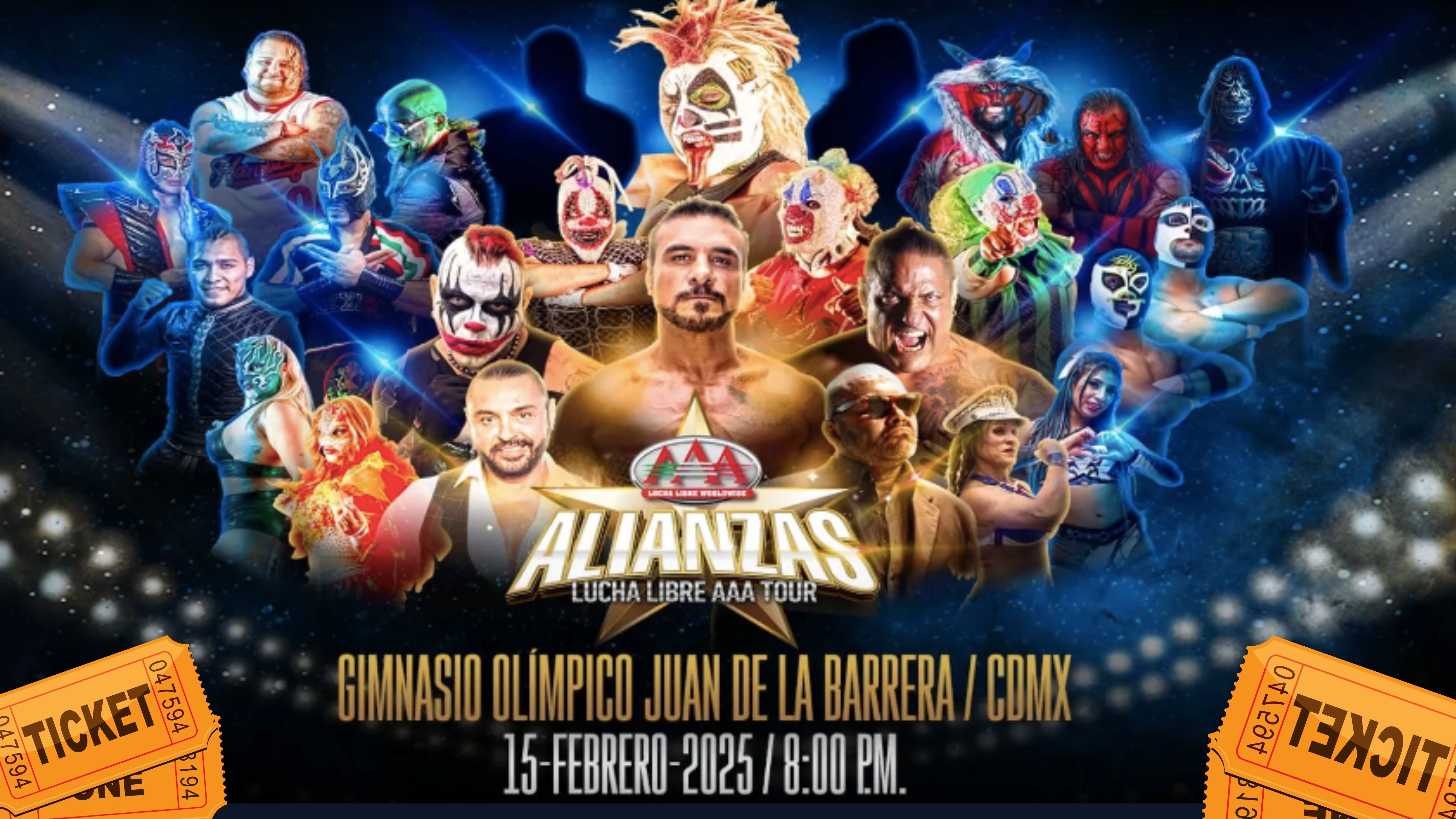 Lucha Libre AAA en el Gimnasio Juan de la Barrera CDMX: Precio de los ...