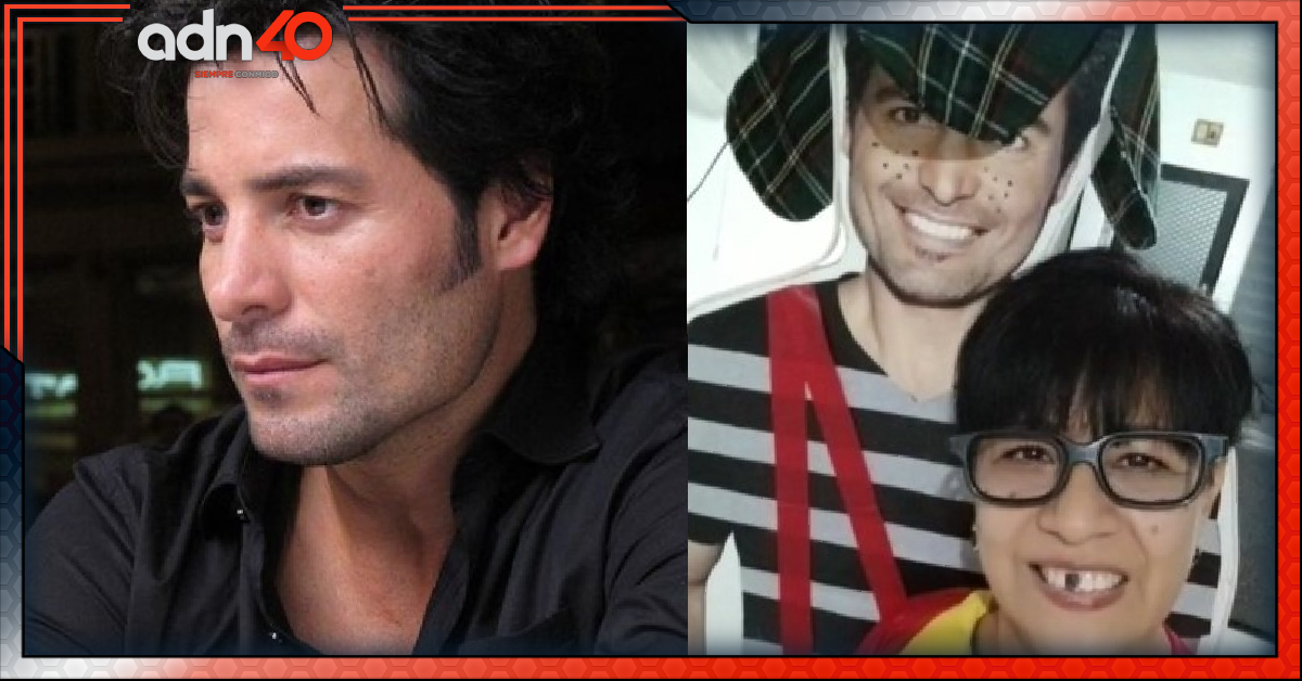Fan celebra todas las fiestas a lado de muñeco de Chayanne