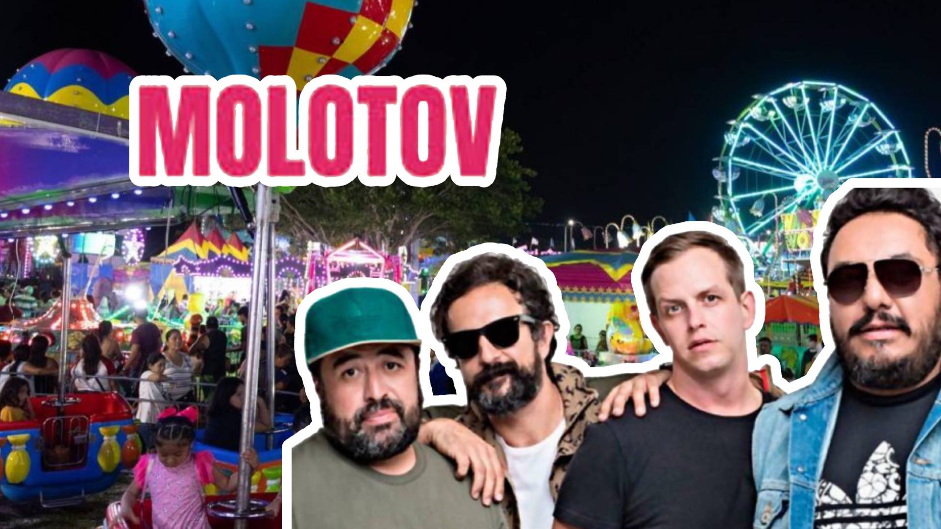 Concierto GRATUITO de Molotov en Playa del Carmen 2025: Fecha, hora y lugar