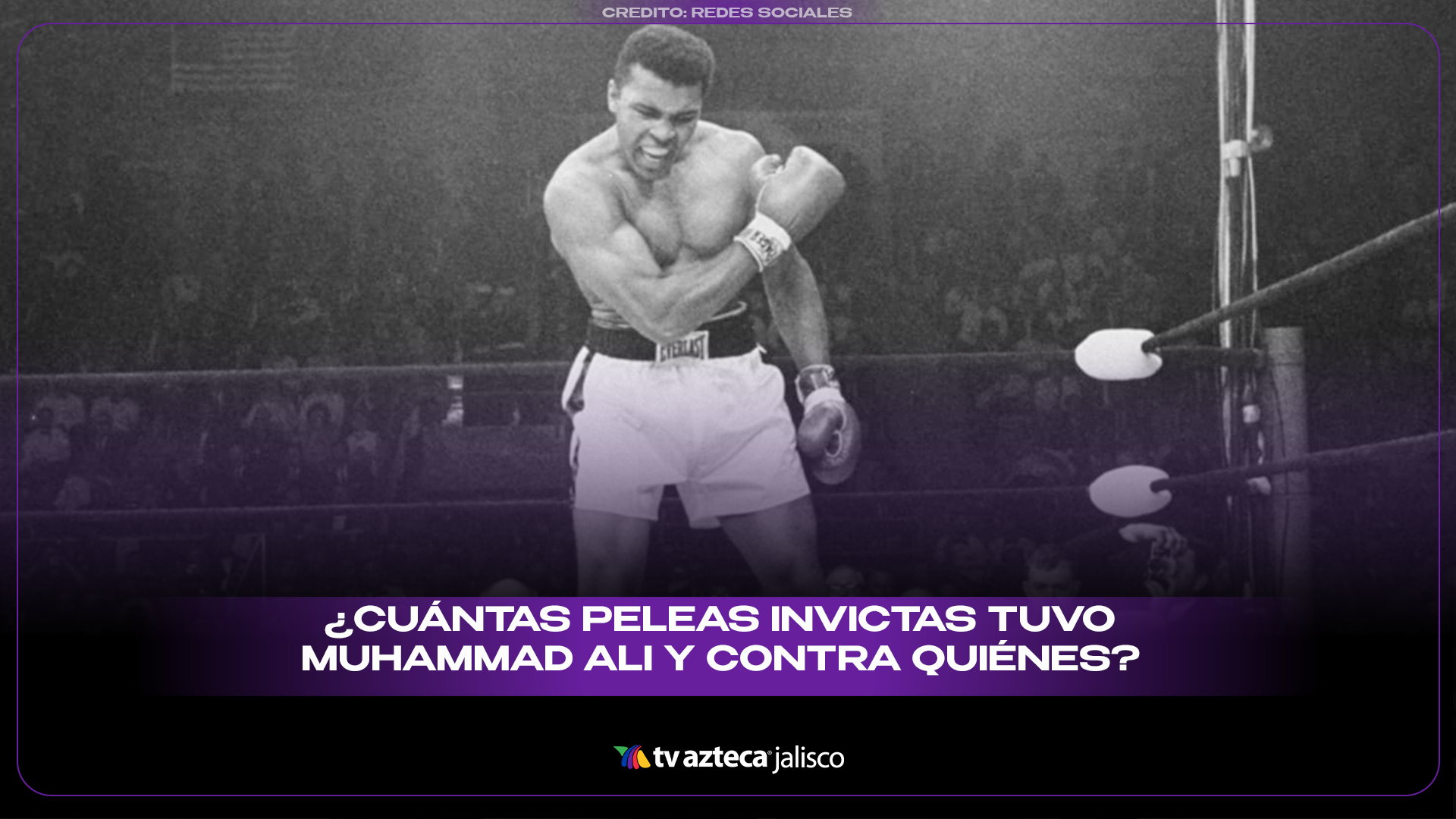¿Cuántas peleas invictas tuvo Muhammad Ali y contra quiénes? La racha ...
