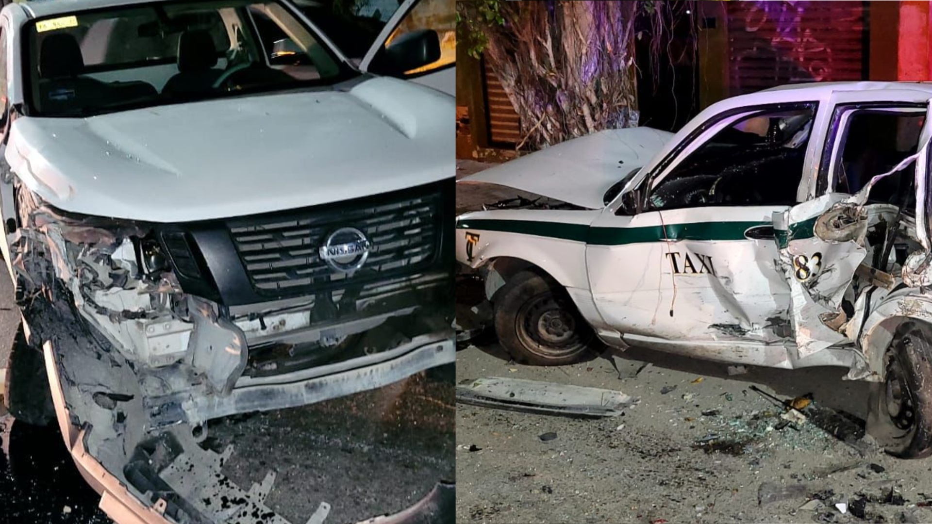 Accidente en Cancún: Conductor pierde el control y choca a cuatro vehículos en la avenida Bonampak