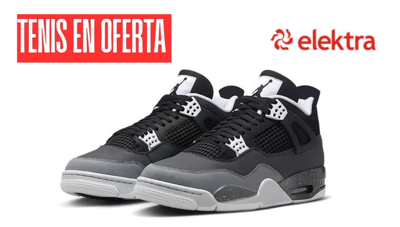 Imperdibles: Elektra puso en descuento estos tenis Jordan y les bajó ...