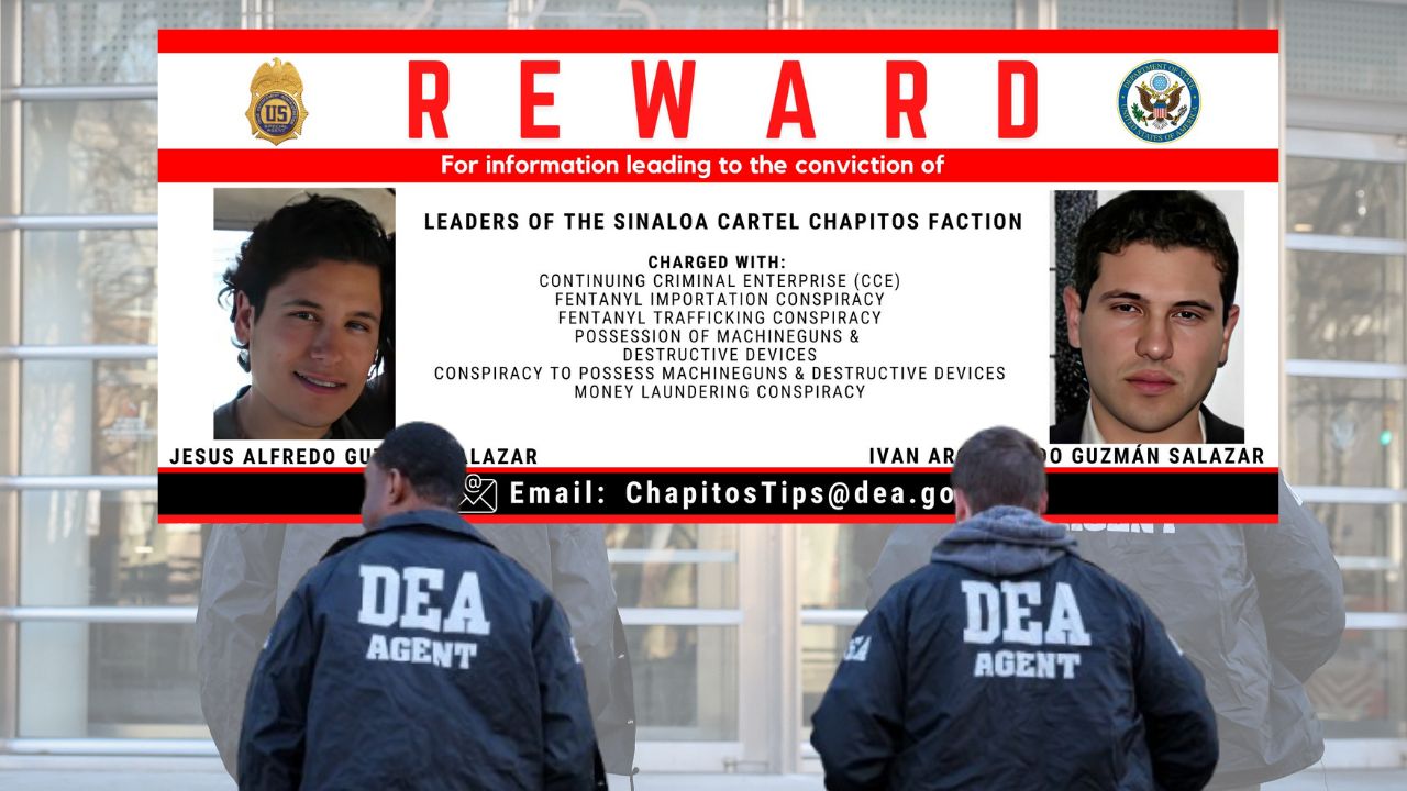 Los Chapitos: ¿Cuánto dinero ofrece la DEA por Iván Archivaldo y El ...