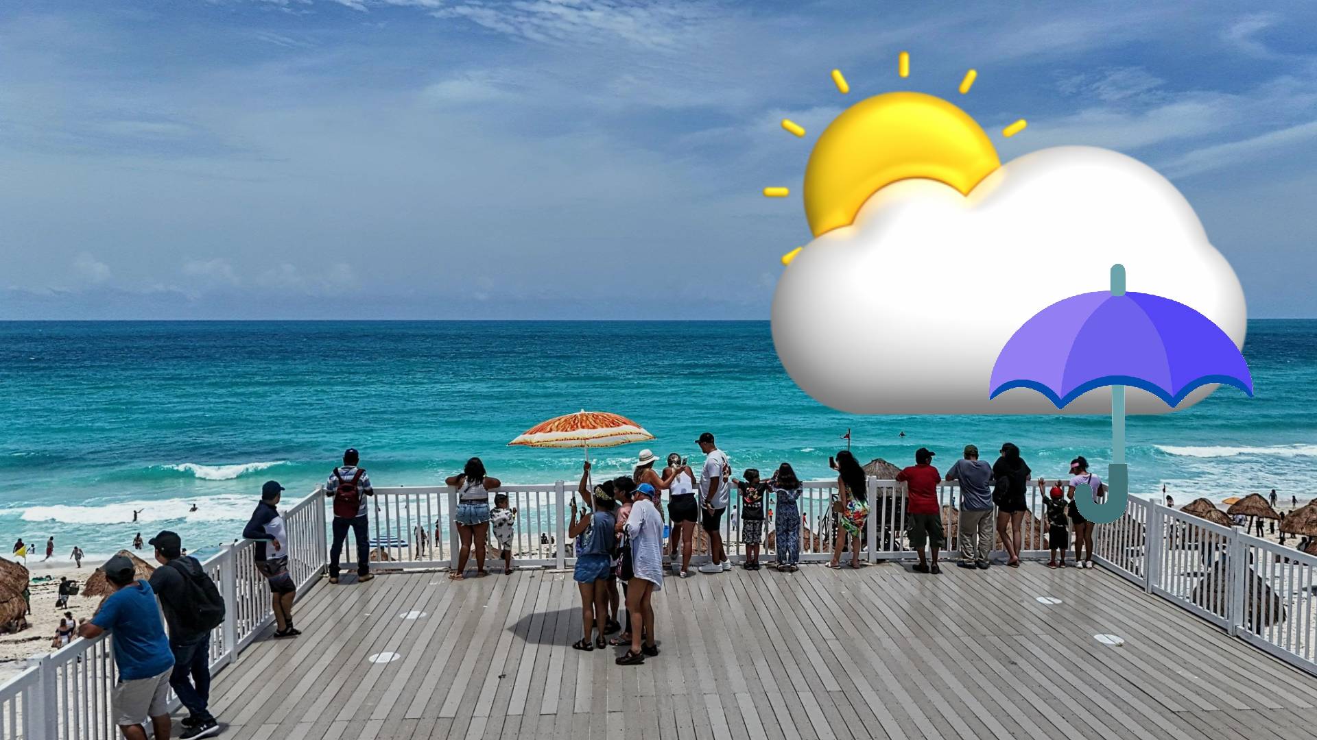 Clima en Cancún y Quintana Roo hoy lunes 8 de julio de 2024: Onda tropical 8 dejará lluvias