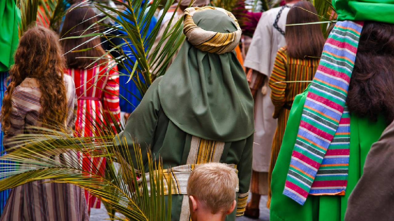Domingo de Ramos 2024 significado explicado para niños