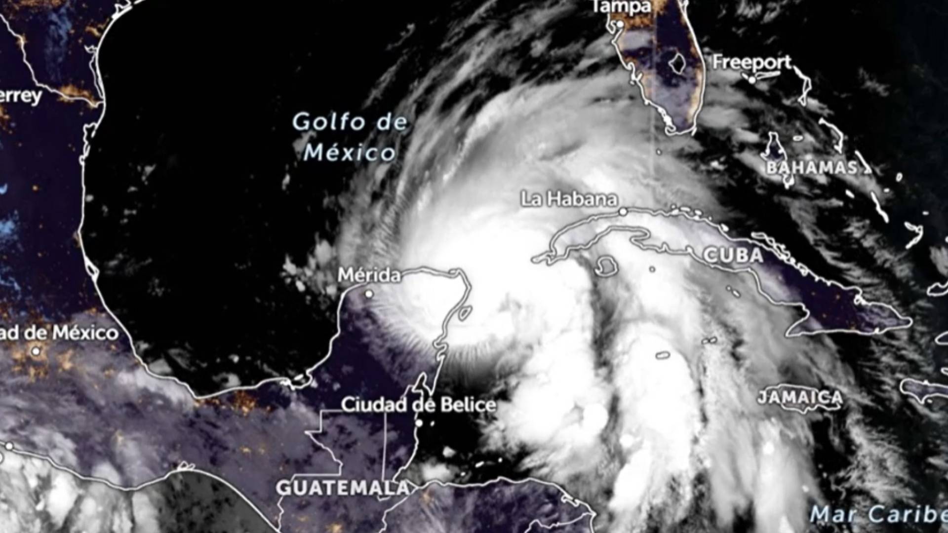 Así se ve el HURACÁN HELENE desde el espacio (FOTOS)