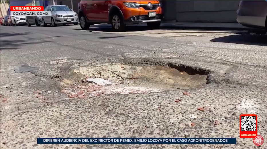 Urbaneando volvimos a Coyoacán para verificar que arreglaron un bache