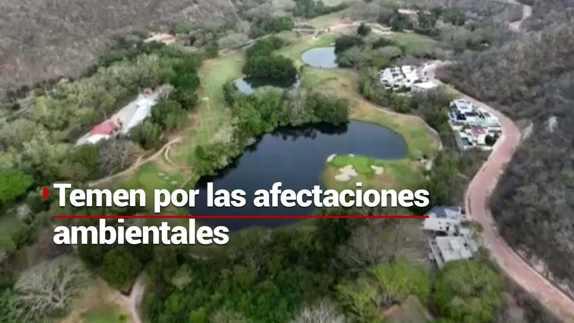 Clausura del Club de Golf “Tangolunda”, en Huatulco, comienza a causar ...