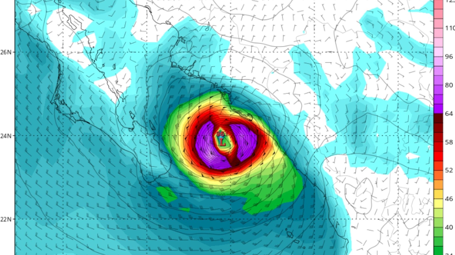 Tormenta tropical Norma 2023