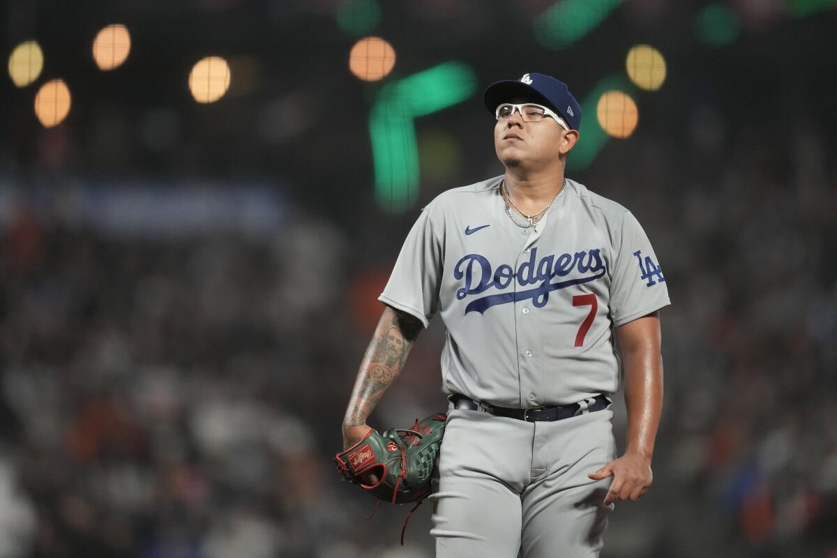 La fecha en que el pitcher Julio Urías podrá regresar a MLB tras ...