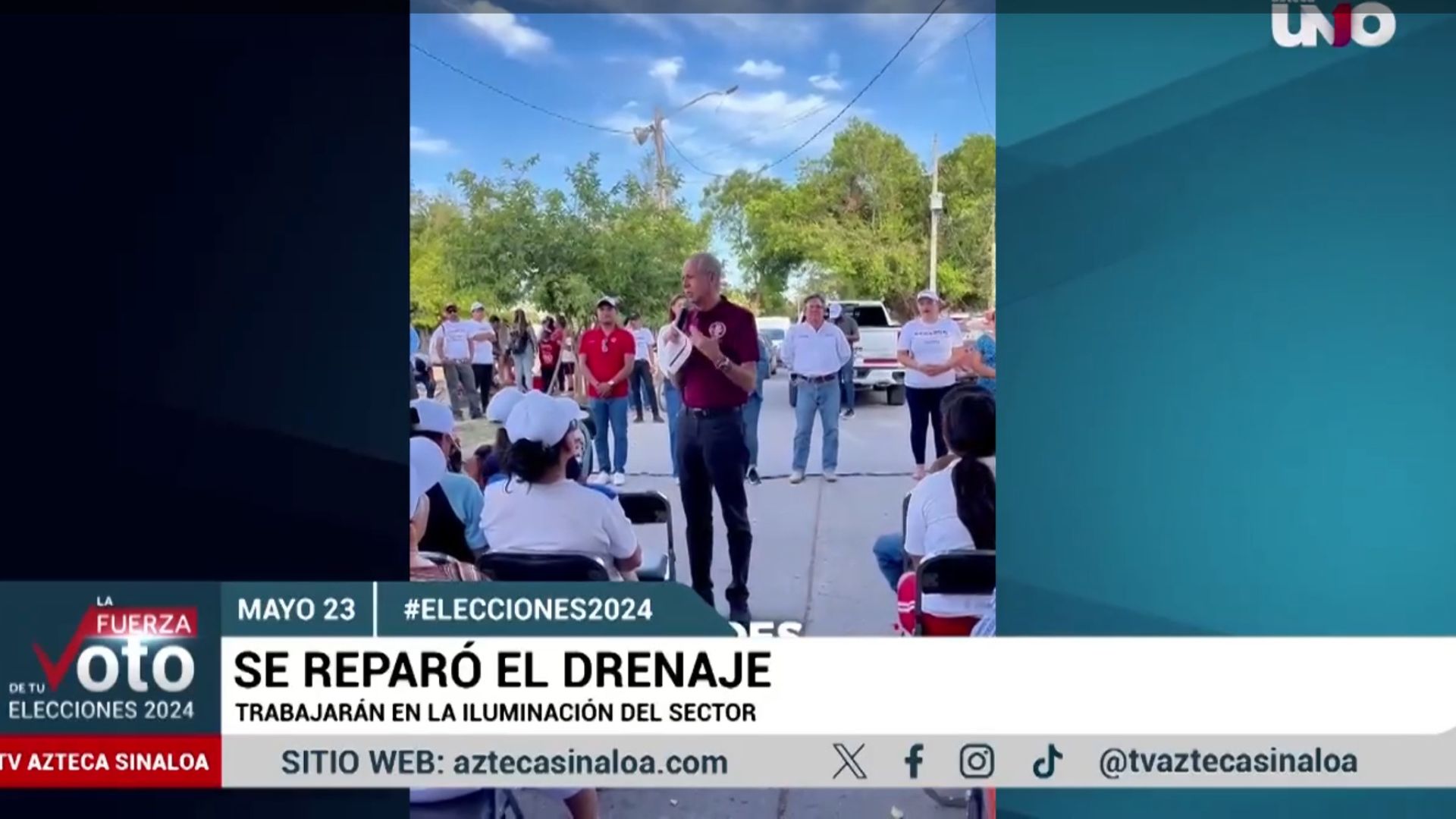 Elecciones Sinaloa 2024: Gerardo Vargas Landeros visita la colonia Macapule