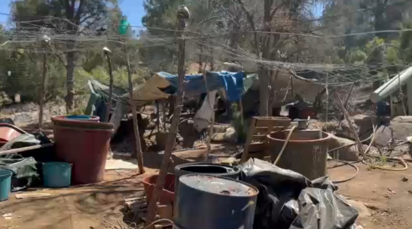 Aseguran narco laboratorio en Baja California