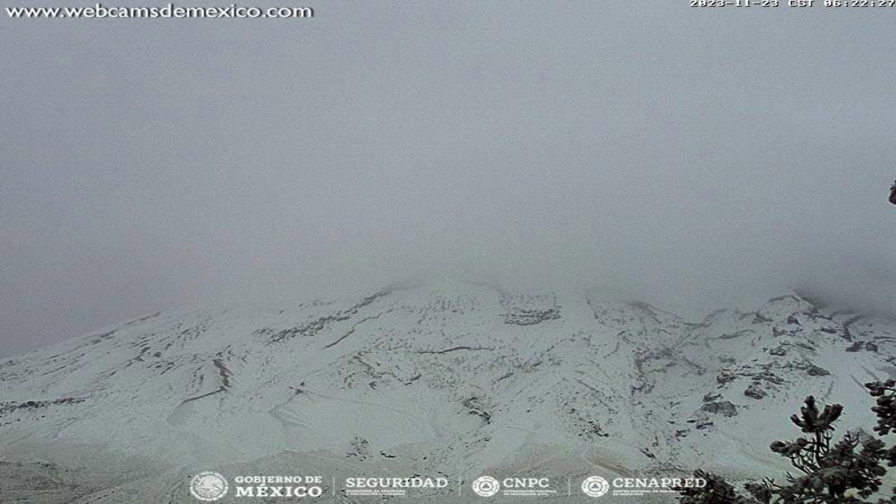 FOTOS: Así amanecen el Nevado de Toluca y el volcán Popocatépetl tras ...