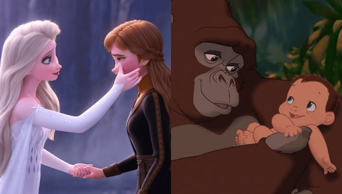Elsa y Tarzán son hermanos teoría del multiverso de Disney