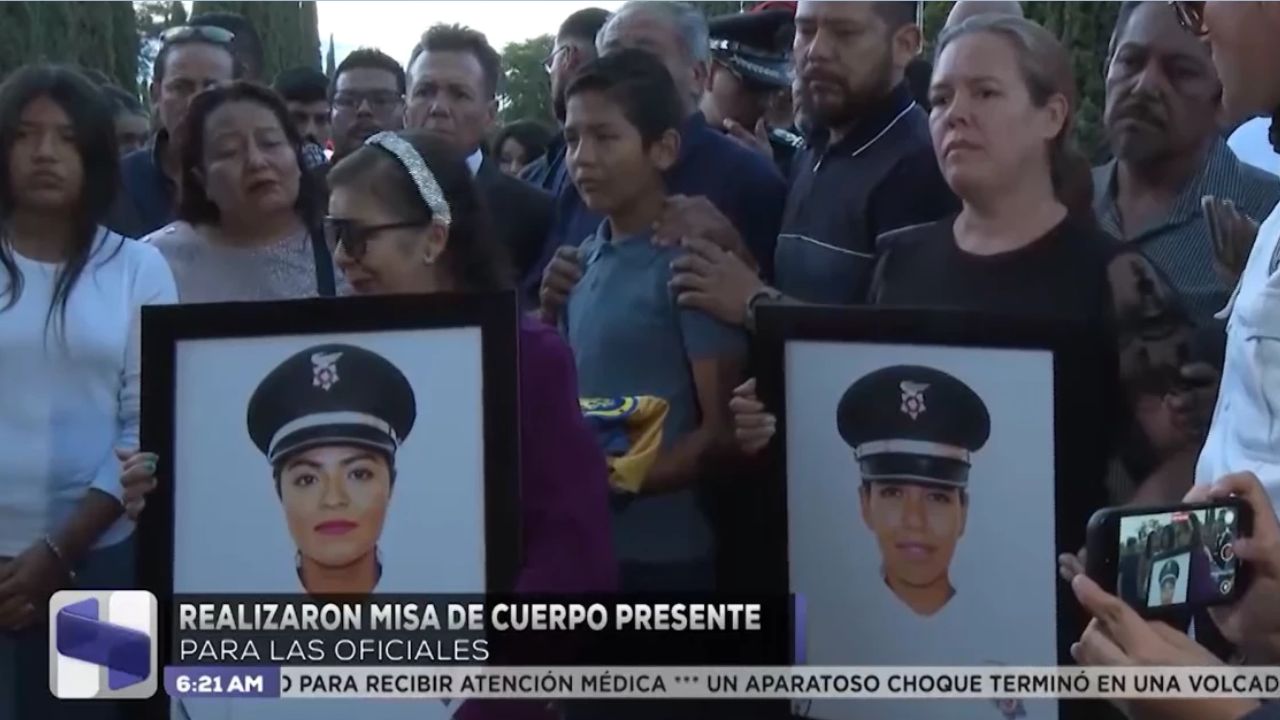 Homenaje a policías Libna Mata y Gisela Ceballos asesinadas en Jalisco