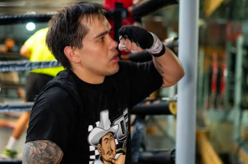 Misael Rodríguez, enfocado para la esperada pelea ante Omar Chávez