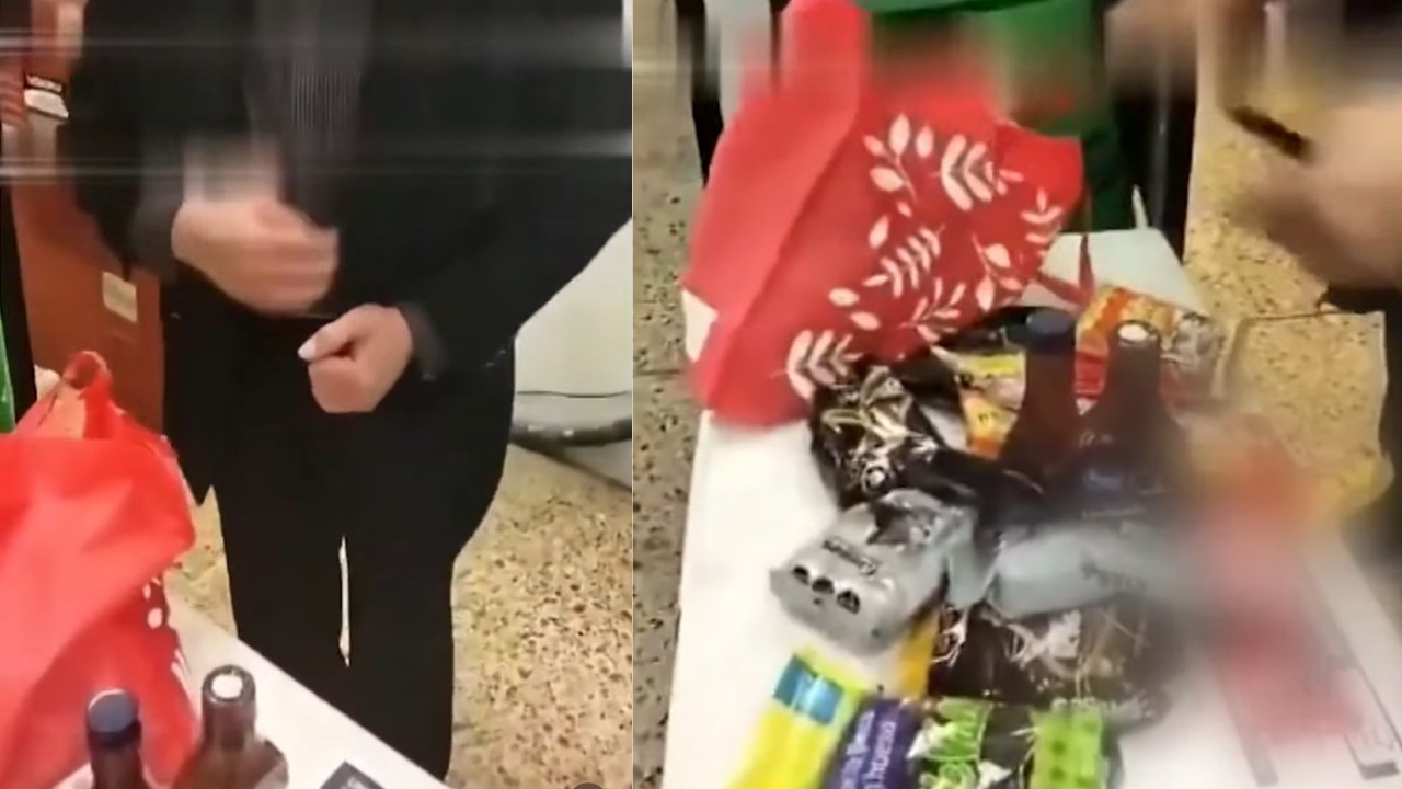 Captan a hombre robando chocolates en Naucalpan