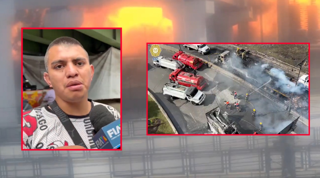 Explosión en Iztapalapa: hombre cuenta cómo fue alcanzado por una flama ...