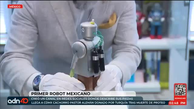 Conoce este ingenioso robot mexicano y déjate sorprender