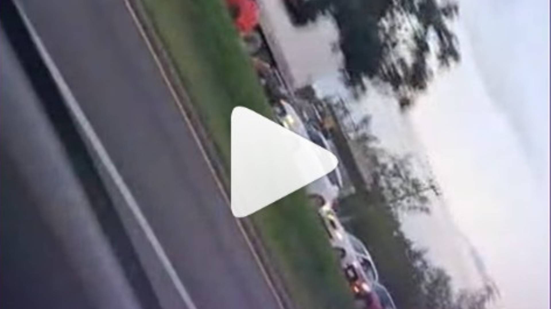 Video del reporte vial en Periférico de Mérida