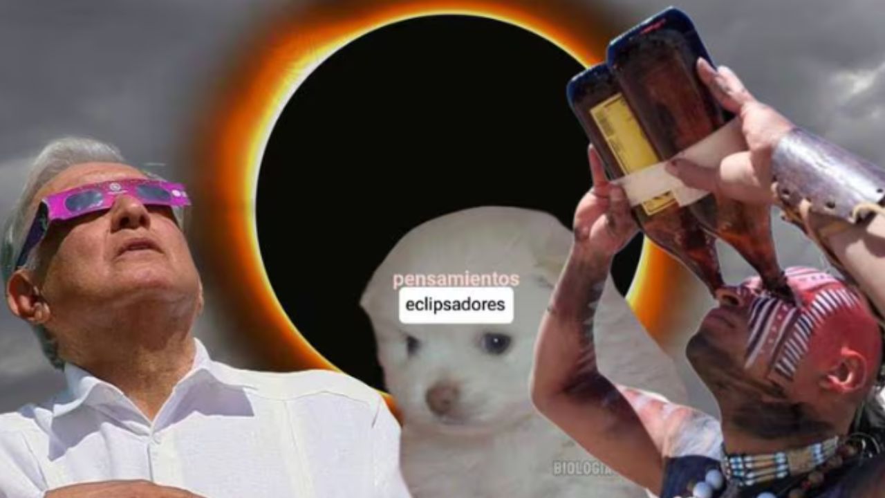 Eclipse solar 2024: Los mejores memes de las redes sociales