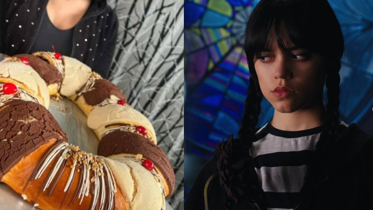 Crean Rosca de Reyes de Merlina en Monterrey