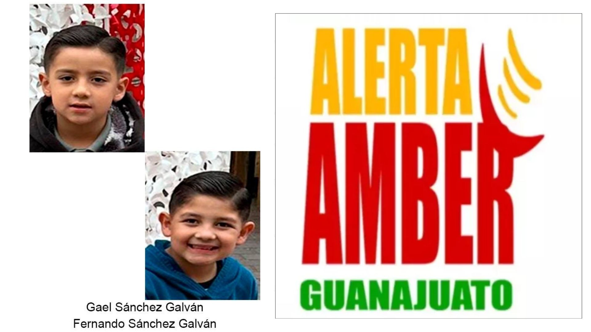 Alerta Amber Guanajuato: desaparecen hermanos Sánchez Galván en Celaya 20 diciembre 2024 ...